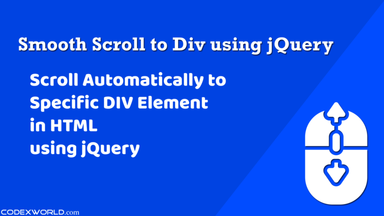 Autocomplete Textbox With Jquery Ui Using Php And Mysql Codexworld
