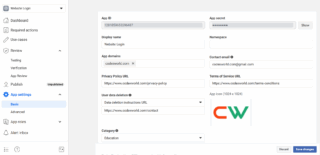 How to Create Facebook App, App ID, and App Secret - CodexWorld