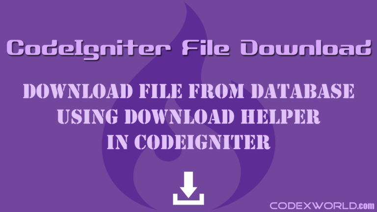 CodeIgniter CRUD Operations without Page Refresh using jQuery and Ajax ... CodeIgniter CRUD Operations without Page Refresh using jQuery and Ajax ...